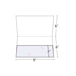 Custom Pocket Folder Lateral Pockets 3 in Pocket