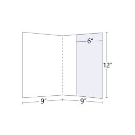 Lateral 6 inch Inside Right Pocket Folder