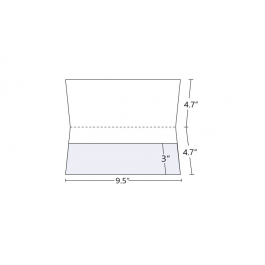 9.5x4.7 Small Pocket Folder